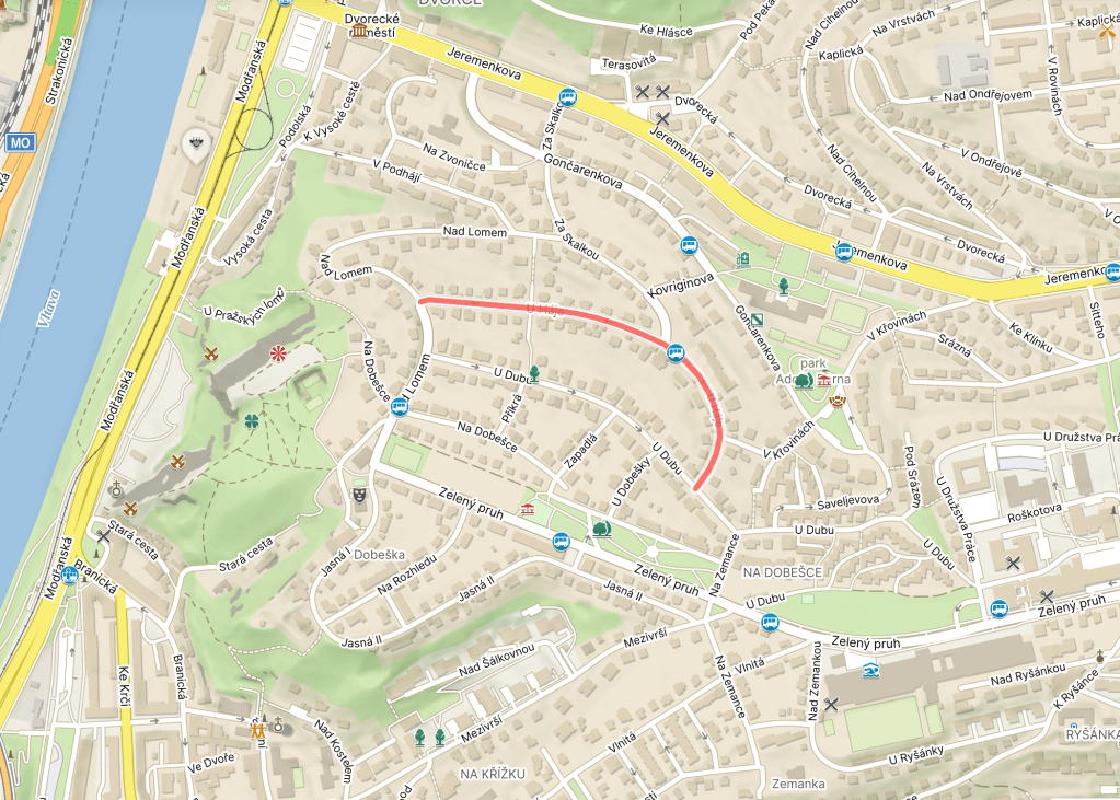 Prague 4, day 189: U háje – What's in a Prague street name